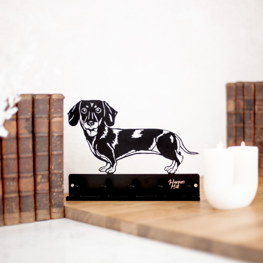 Dachshund Five Hook Rack - Harper's Hill
